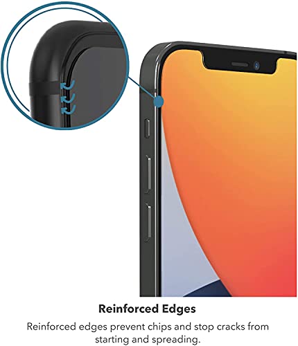 ZAGG InvisibleShield Glass Elite+ Screen Protector for iPhone 11 and iPhone XR – Anti-Microbial Technology, Smudge-Free ClearPrint, Extreme Shatter, Impact and Scratch Protection