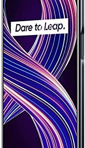 realme 8 5G + 4G Volte GSM Unlocked Global USA Latin Europe Octa Core 48MP Triple Camera (NOT Verizon/Boost/CDMA) (Black Supersonic, 128GB+4GB)