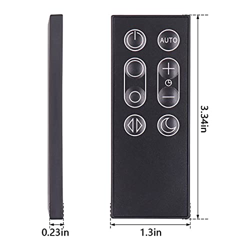 967400-01 Magnetic Remote Control Replacement for Dyson Pure Cool Link DP01 DP03 TP02 TP03 Purifier Fan