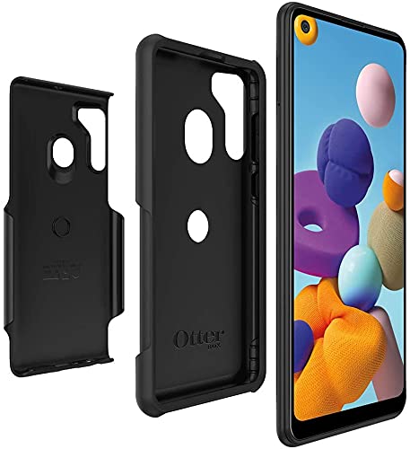 OtterBox Commuter Series Case for Samsung Galaxy A21 (ONLY) Non-Retail Packaging - Black