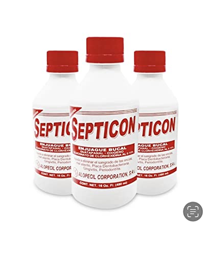 Septicon Mouthwash 16oz (Dominican Republic version)