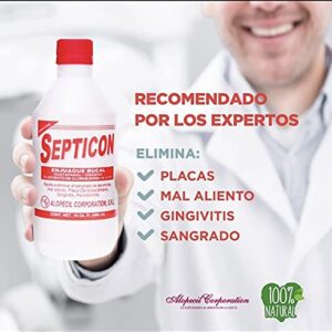 Septicon Mouthwash 16oz (Dominican Republic version)