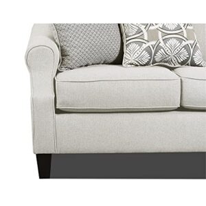 Behold Home Havenwood Sofa with Accent Pillows in Cream