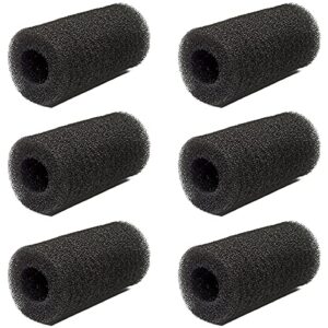 yuntop 6pcs pre-filter sponge, pre filter foam sponge roll for aquarium fish tank (8 x 4cm /3.1x1.6 inch)