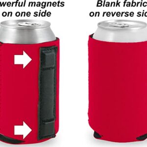 Blank Magnetic Can Coolie (6 Pack, Various)