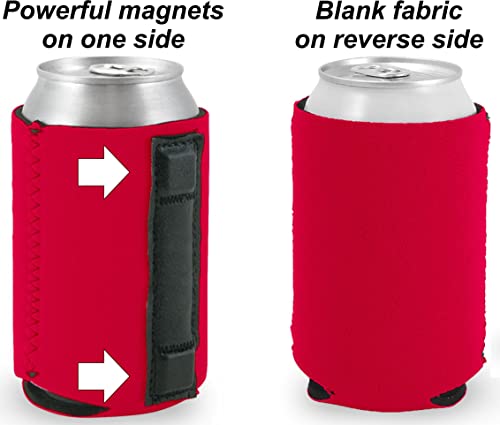 Blank Magnetic Can Coolie (6 Pack, Various)