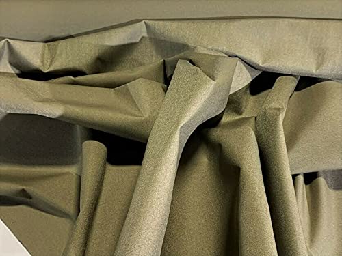 USA Fabric Store Cordura 499 Tan 500D Waterproof Outdoor Fabric 60inch Wide Coated DWR Water Repellent Khaki By the yard