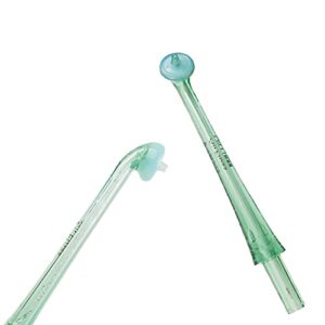 2pcs flosser replacement tips,oral irrigator nozzle fit for philips soni care airfloss hx8211/hx8240/hx8140/hx8141,flosser replacement heads compatible with philips oral irrigator & dental flosser