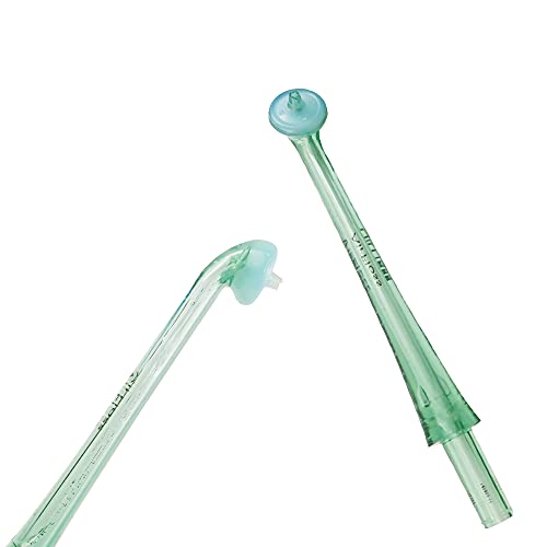 2PCS Flosser Replacement Tips,Oral Irrigator Nozzle Fit for Philips Soni Care AirFloss HX8211/HX8240/HX8140/HX8141,Flosser Replacement Heads Compatible with Philips Oral Irrigator & Dental Flosser