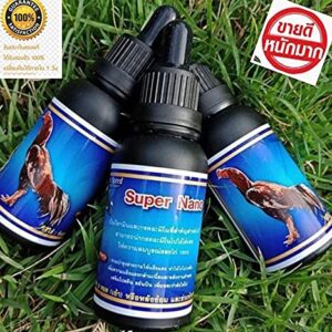 SPEED SUPER NANO DROP 35 ML. Essential Amino Acids Rooster Booster Vitamins Chicken Supplement For Fast Proven Recovery Body & Energy, Blood Care Build Muscles Feed Poultry Fighting Gamecocks Hen Food