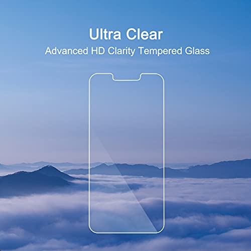 Ailun Glass Screen Protector for iPhone 14/13/13 Pro [6.1 Inch] Display 3 Pack Tempered Glass, Case Friendly