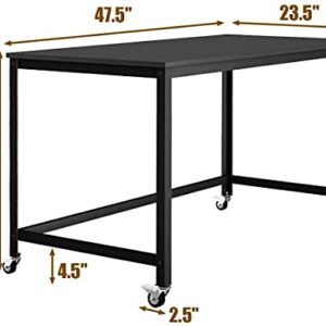 Goplus Computer Desk, Black