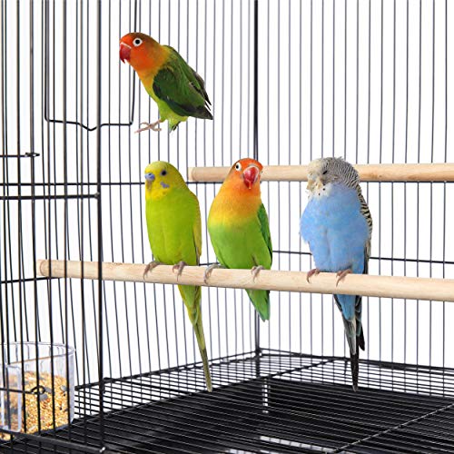 Yaheetech 30'' Length Flight Bird Cage Iron Flight Parrot Cage for Small Parrots Parakeets Cockatiels Budgies Conures Quaker Parrot