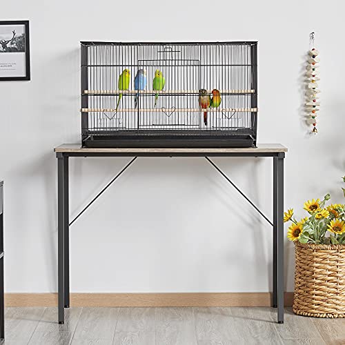 Yaheetech 30'' Length Flight Bird Cage Iron Flight Parrot Cage for Small Parrots Parakeets Cockatiels Budgies Conures Quaker Parrot