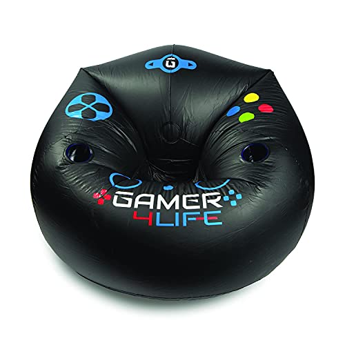 Tribello Inflatable Video Gaming Chair for Kids, Teens Cool Game Chair ,Xbox Chair, Perfect for Game Rooms,Video Games or Relaxing, Family Movie Nights,Dorms, Parties,