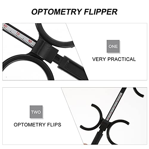 Baluue Optical Flipper Optometry Flip Trial Lens Optometry Instrument Flipper for Near Vision Amblyopia Confirmation Test