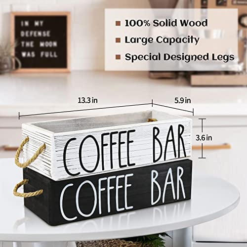 Megsooul Coffee Station Organizer Coffee Pods Holder Coffee Bar Organizer Counter, K Cup Holder Organizer Coffee Capsule Holder, Kpod Coffee Pod Storage Holder, Coffee Bar Accessories Decor