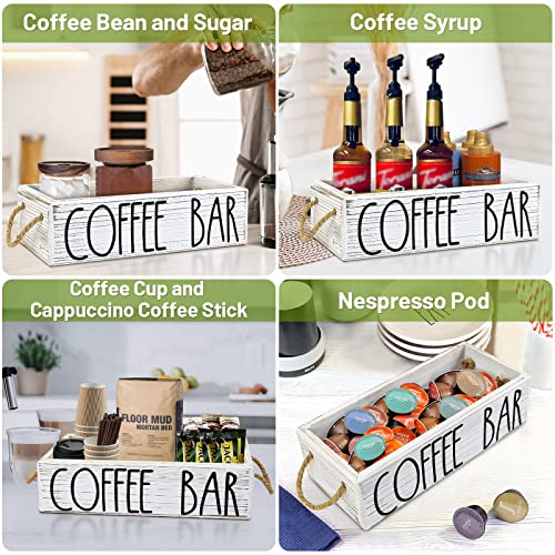 Megsooul Coffee Station Organizer Coffee Pods Holder Coffee Bar Organizer Counter, K Cup Holder Organizer Coffee Capsule Holder, Kpod Coffee Pod Storage Holder, Coffee Bar Accessories Decor