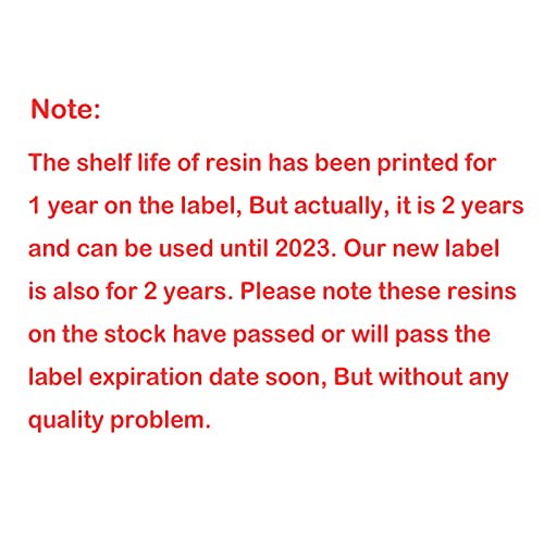 RESIONE 3D Printer Resin, M70 405nm UV-Curing Resin Rigid Standard Photopolymer Resin with High Precision and Low Odor for LCD MSLA 3D Printing (500)