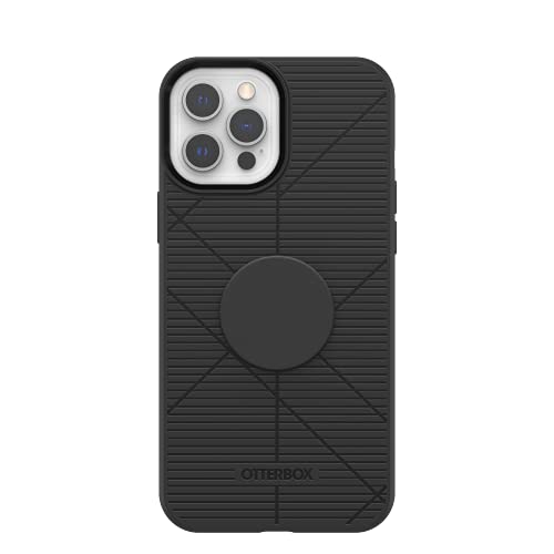 OtterBox + Pop Case for iPhone 12 & iPhone 12 PRO (ONLY) Non-Retail Packaging - Black