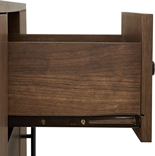 Crosley Furniture Lucas Sideboard, Brown