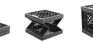 UbeCube UC01 Collapsible Crate (Black)