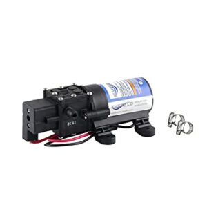 Everflo EF1000-AMZ 12V Diaphragm Pump, Black