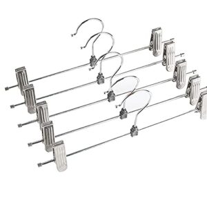 lpdphanxfkx 10 pcs shoe rack clip, pants hangers, adjustable multifunctional metal pants hangers, travel laundry hanging clip for shoe hat clothes jeans clip