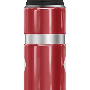 Power Rangers Red Ranger Emblem THERMOS STAINLESS KING Stainless Steel Drink Bottle, Vacuum insulated & Double Wall, 24oz