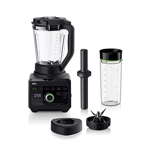 Braun JB9041BK TriForce Power Blender with Smoothie2Go, Black