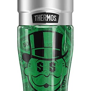 THERMOS Monopoly Money STAINLESS KING Stainless Steel Travel Tumbler, Vacuum insulated & Double Wall, 16oz