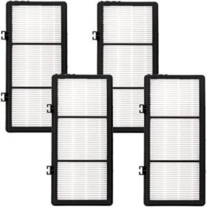 fette filter- aer1 filter d air purifier filters compatible with holmes aer1 hapf300/hapf30 (d filter) and bionaire bap536/bap516, compare to parts hapf300ah-u4r, hap242-nuc (pack of 4)