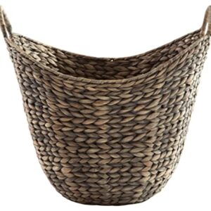 Signature Design by Ashley Perlman Basket, Set of 2, 18"W x 14"D x 16"H, Gray