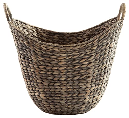 Signature Design by Ashley Perlman Basket, Set of 2, 18"W x 14"D x 16"H, Gray