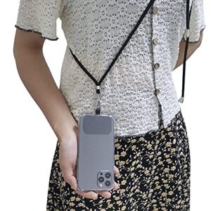 Univeral Phone Lanyard,Cell Phone Lanyard with Adjustable Detachable Neckstrap and Phone Tether, Neck Phone Strap