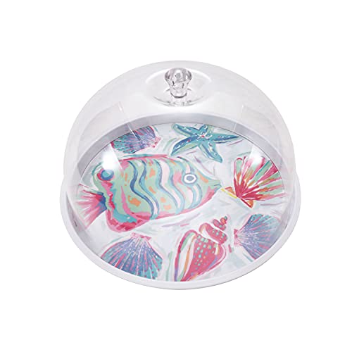 Melamine Tray with Clear Dome Covered by (SeaLife)