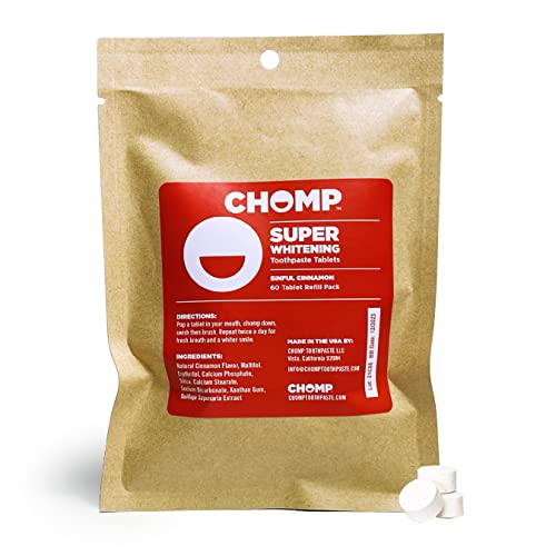 Chomp Toothpaste Tablets Refill Cinnamon