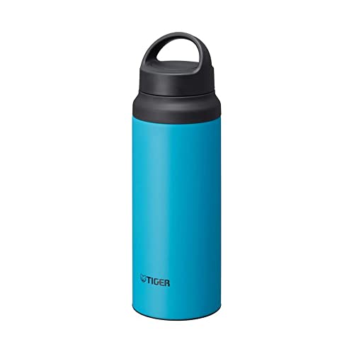 Tiger Corporation Stainless Steel Vacuum Insulated Bottle with Handle, 20-Ounce, Turquoise Blue, MCZ-S060