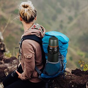 TRY & DO Stainless Steel Water Bottle with Cup 85Oz Vacuum Flask Double-Wall Vacuum Insulated Water Jug for Camping Hiking Travel