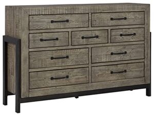 signature design by ashley brennagan dresser, grayish brown