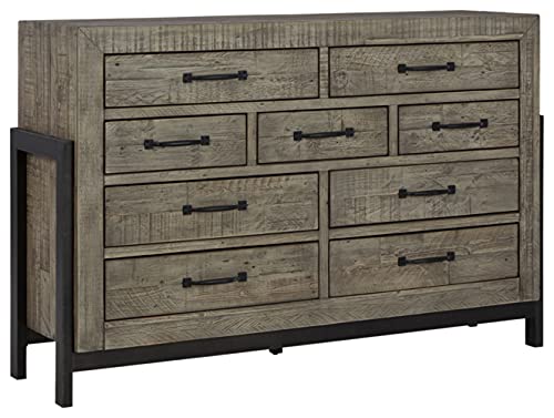 Signature Design by Ashley Brennagan Dresser, Grayish Brown