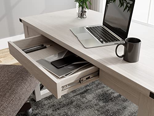 Signature Design by Ashley Bayflynn 48" Home Office Desk, Whitewash