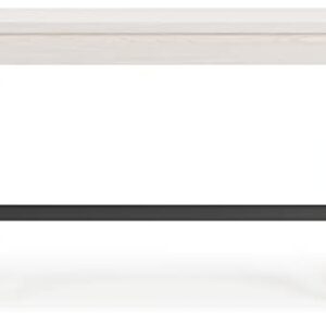 Signature Design by Ashley Bayflynn 48" Home Office Desk, Whitewash