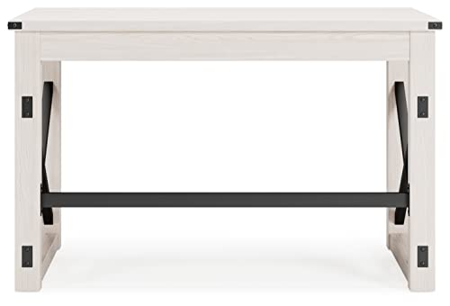 Signature Design by Ashley Bayflynn 48" Home Office Desk, Whitewash