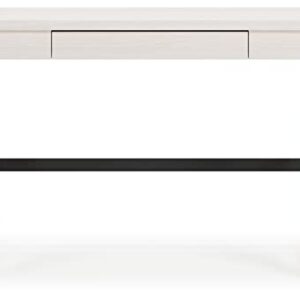 Signature Design by Ashley Bayflynn 48" Home Office Desk, Whitewash