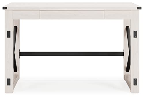 Signature Design by Ashley Bayflynn 48" Home Office Desk, Whitewash