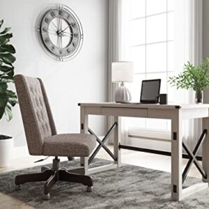 Signature Design by Ashley Bayflynn 48" Home Office Desk, Whitewash