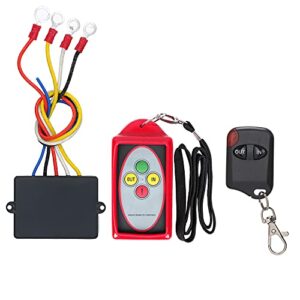 chengtie wireless winch remote control kit 12v-24v switch for suv jeep truck atv waterproof winch remote