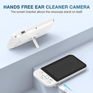 Ear Wax Removal Camera, Visual Ear Cleaner with 5" IPS Screen, Digital Otoscope with Ear Cleaning Tool, 32G Card, HD Video Ear Scope Supports Photo Snap and Video Recording.