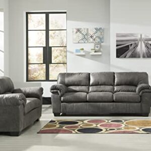 Signature Design by Ashley Bladen Loveseat, Gray